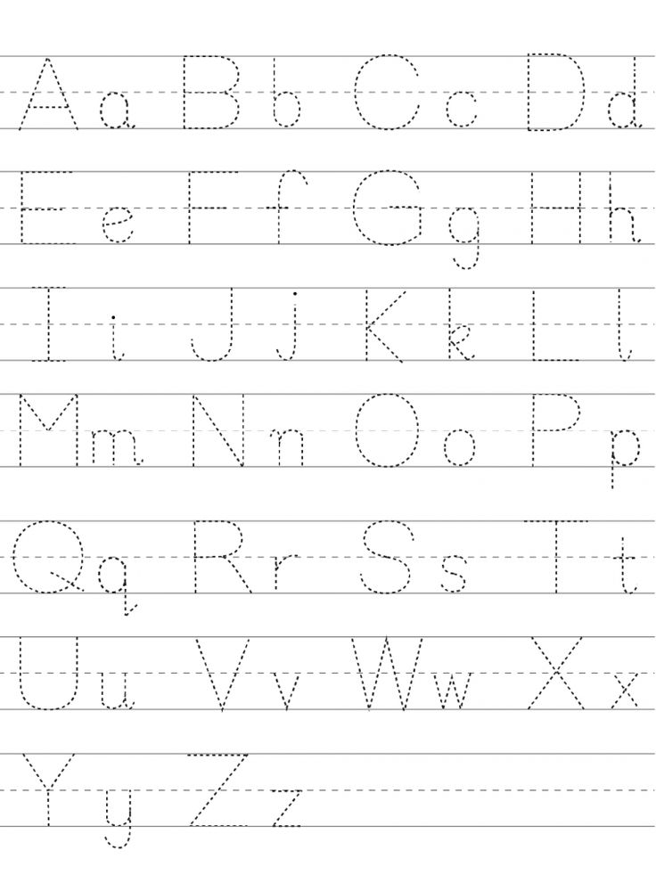 How To Write Abc For Kindergarten