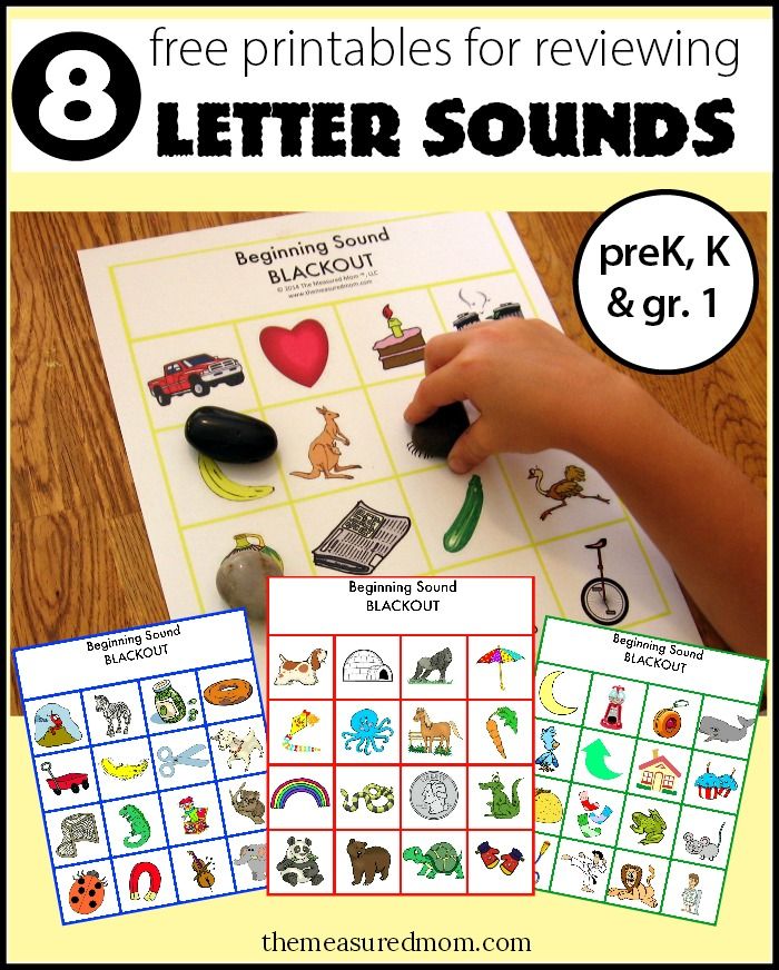 Games For Letters And Sounds
